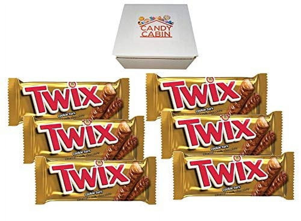 TWIX Cookie Bars, Variety Box 6-Count Caramel Chocolate - Walmart.com