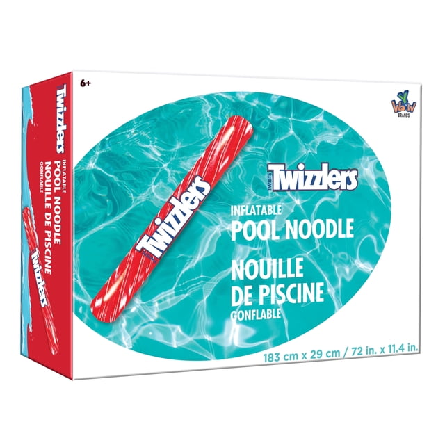 TWIZZLERS INFLATABLE POOL NOODLE 72" - Walmart.com