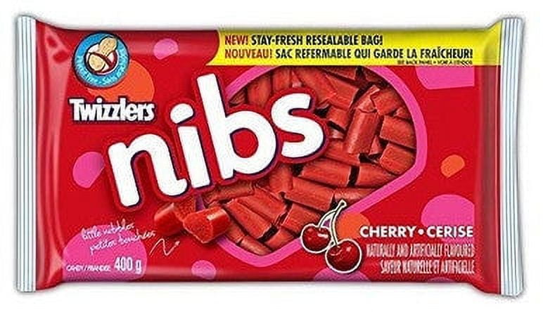 Hershey's Twizzlers Licorice Candy, Cherry Nibs, Kosher, Chewy, Party ...
