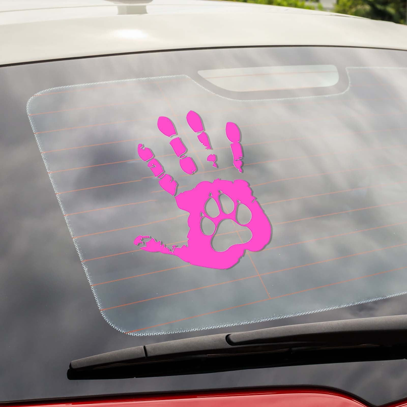TWO Hands Print WAVE stickers compatible with Jeep Wrangler Gladiator ...