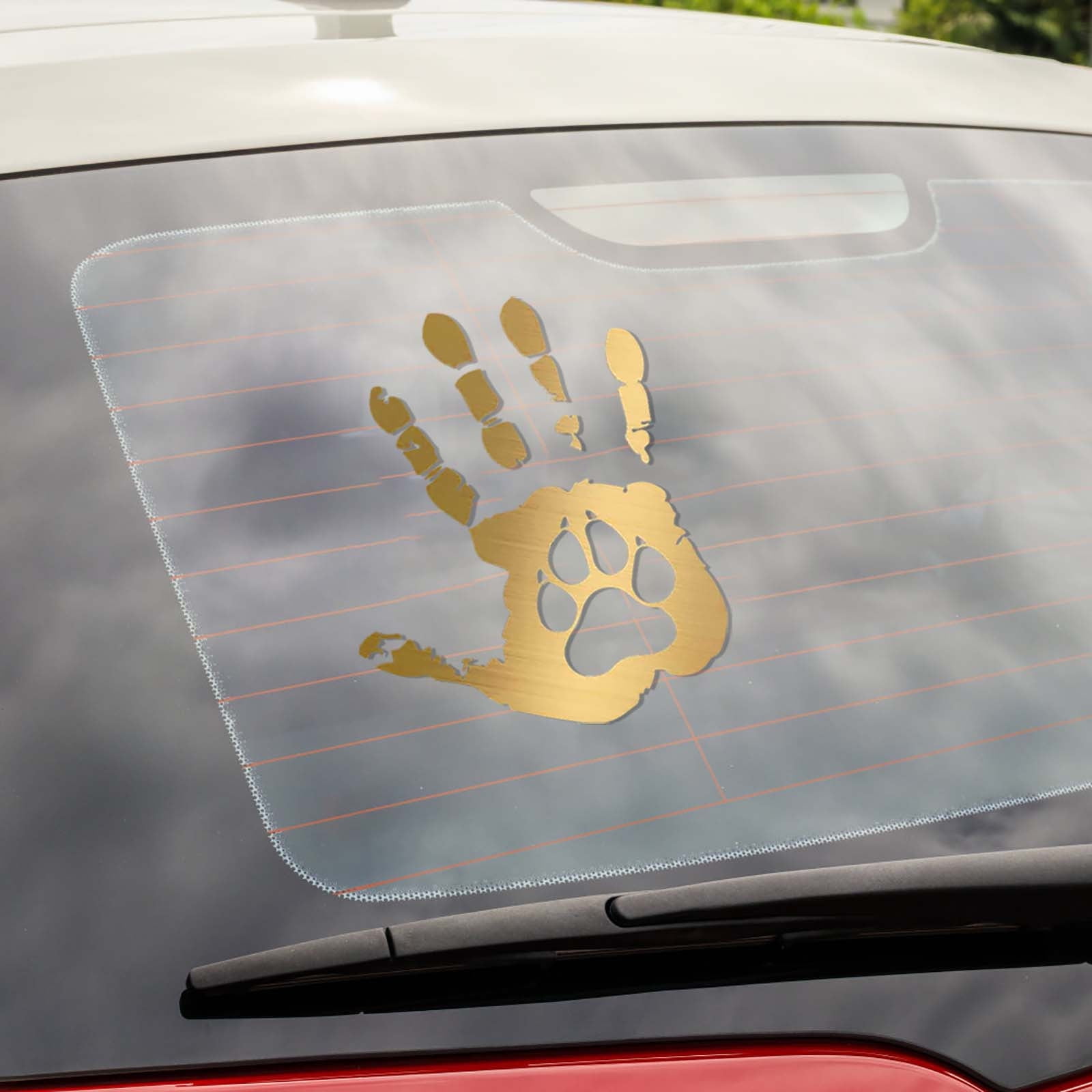 TWO Hands Print WAVE stickers compatible with Jeep Wrangler Gladiator ...