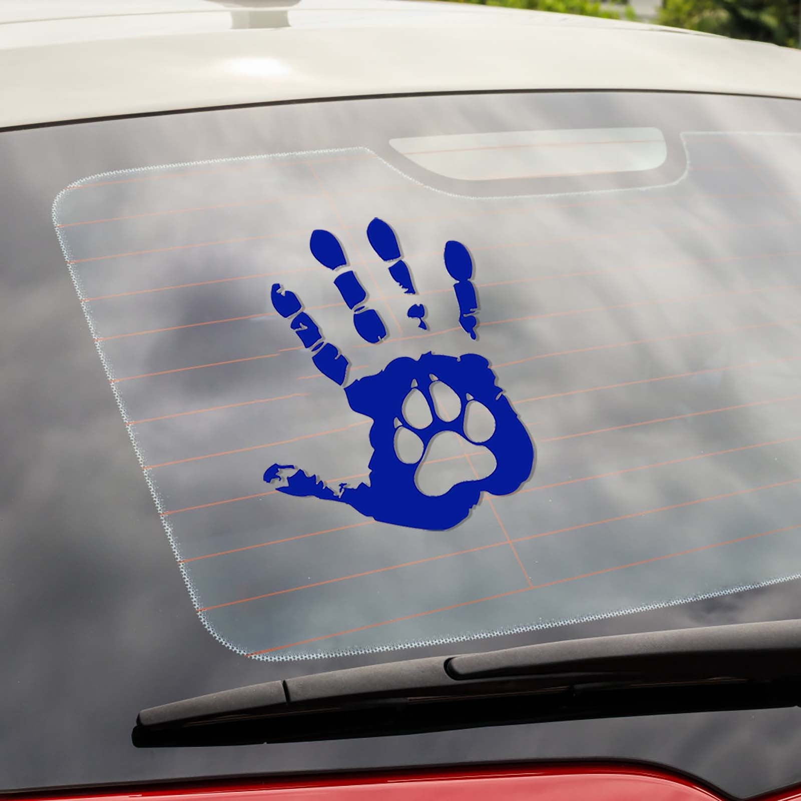 TWO Hands Print WAVE stickers compatible with Jeep Wrangler Gladiator ...