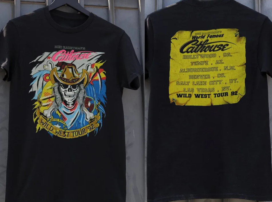 TWO SIDED TSHIRT Simple but still outstanding, Vintage 1992 Cathouse ...