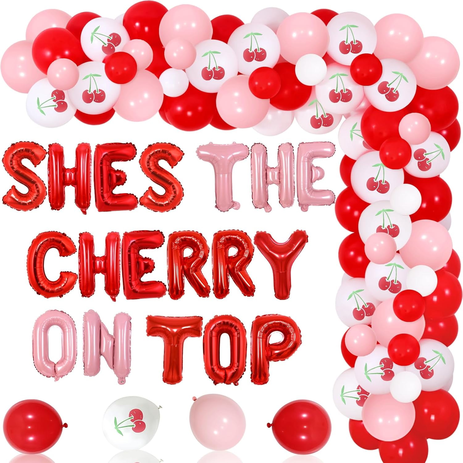 TWO WILD Cherry Birthday Party Decorations - Girls 'She's The Cherry On ...