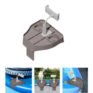 Poolmaster Swimming Pool Tool Organizer, Holds 90 lbs, Wall or Fence ...