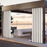 TWOPAGES Fade Resistant Outdoor Drape 84 W X 96 L Inch Grommet ...