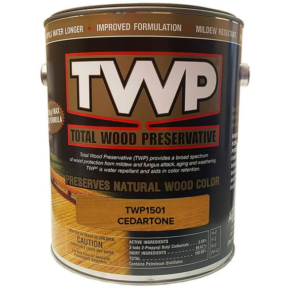 Ametco TWP 1501 Cedartone, Low-VOC Semi-Transparent Wood Stain, 1 ...