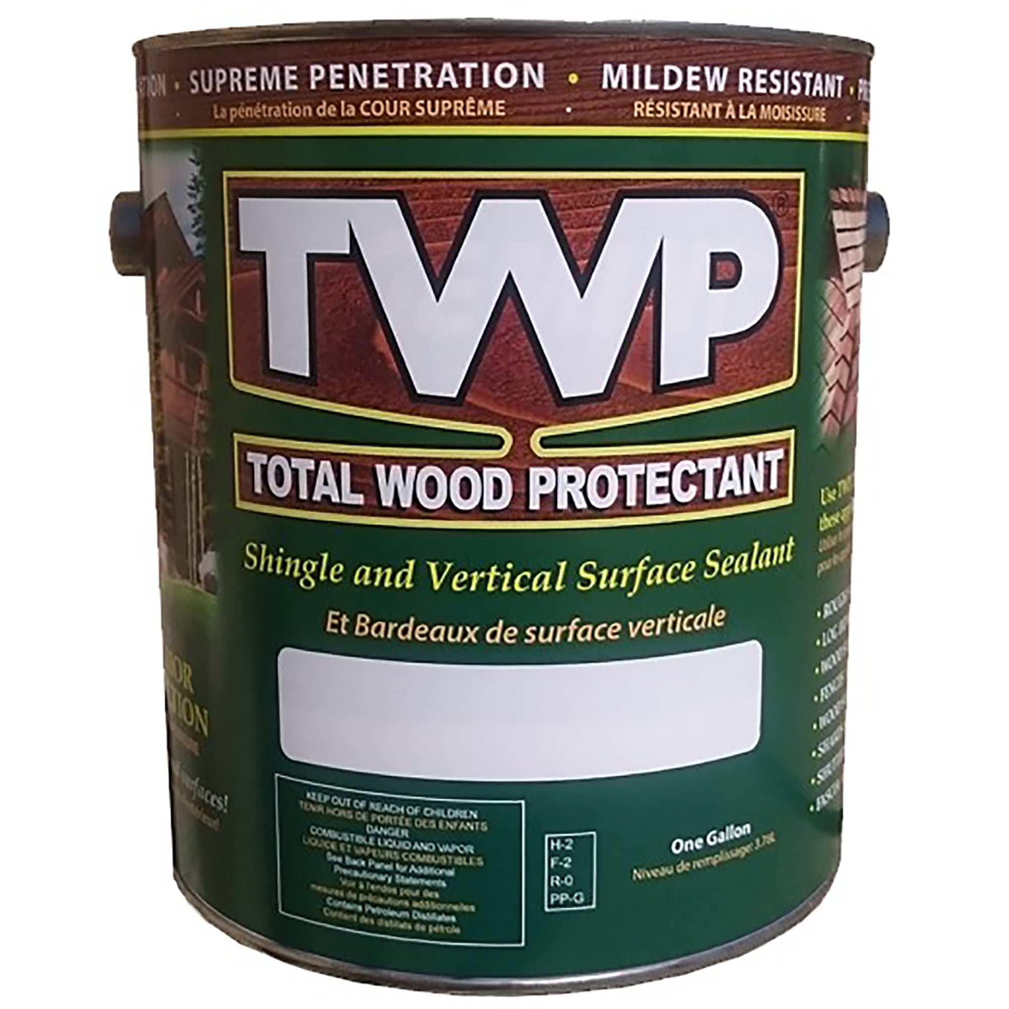 TWP 200 Clear Shake and Shingle Sealant - Professional Strength, Deep ...