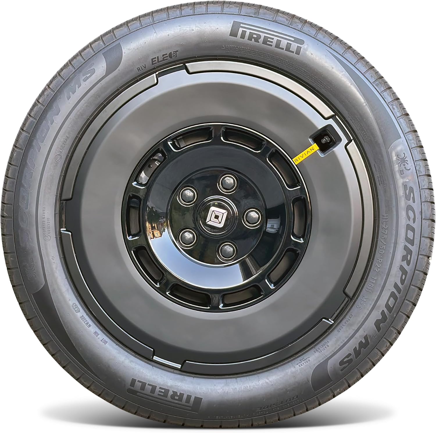 TWRAPS Vinyl Covers for 22in Range Wheels for Rivian R1T and Rivian R1S ...