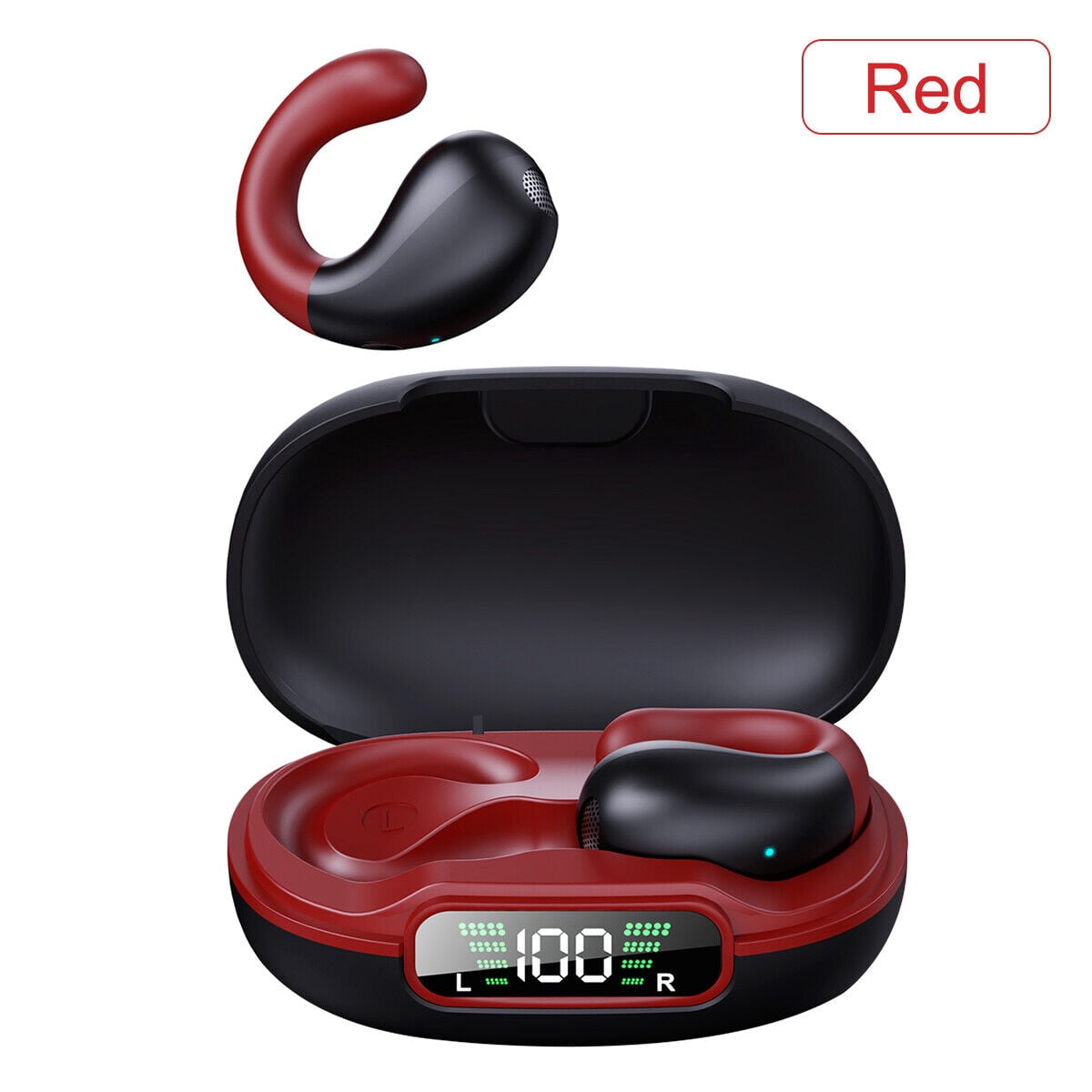 TWS Bluetooth Earbuds Headset 5.3 Wireless Noise Cancelling Wiht ...