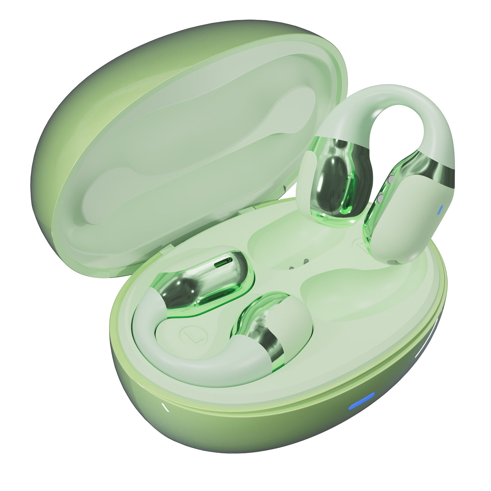 TWS Bone Conduction Bluetooth Earphones with Clip-on Design, Non ...