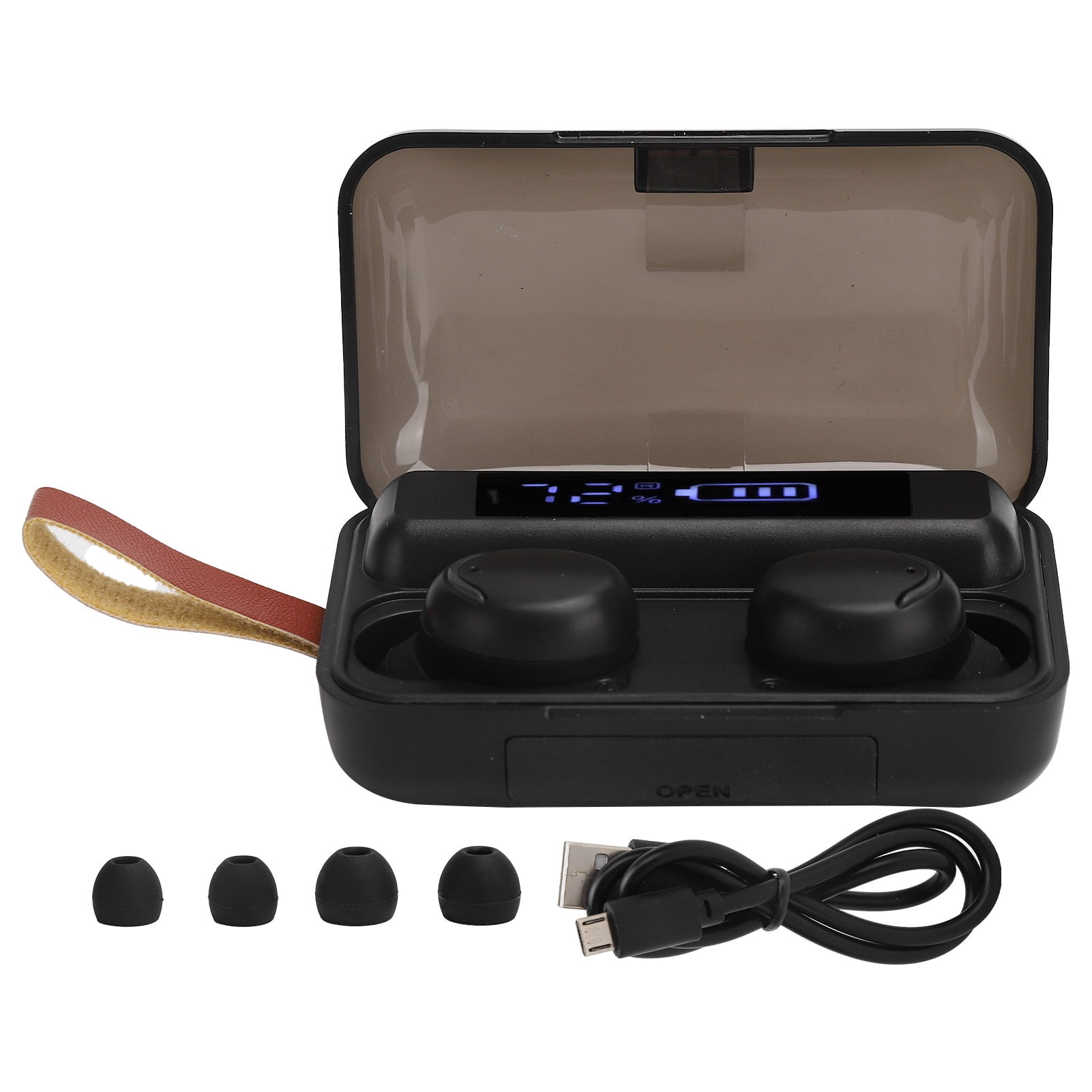 TWS Digital Display Earbuds Smart Touch Bluetooth Wireless Headphone ...