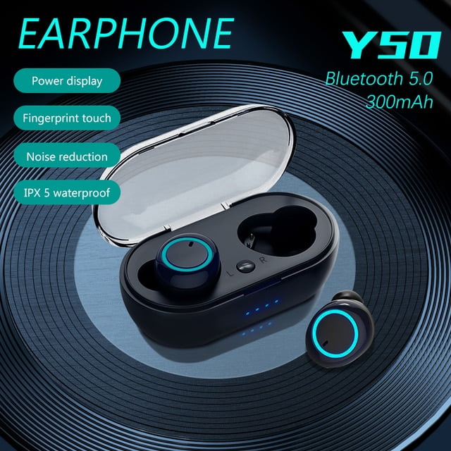 TWS Earphones Bluetooth Wireless Headphones Charging Box with Mic ...