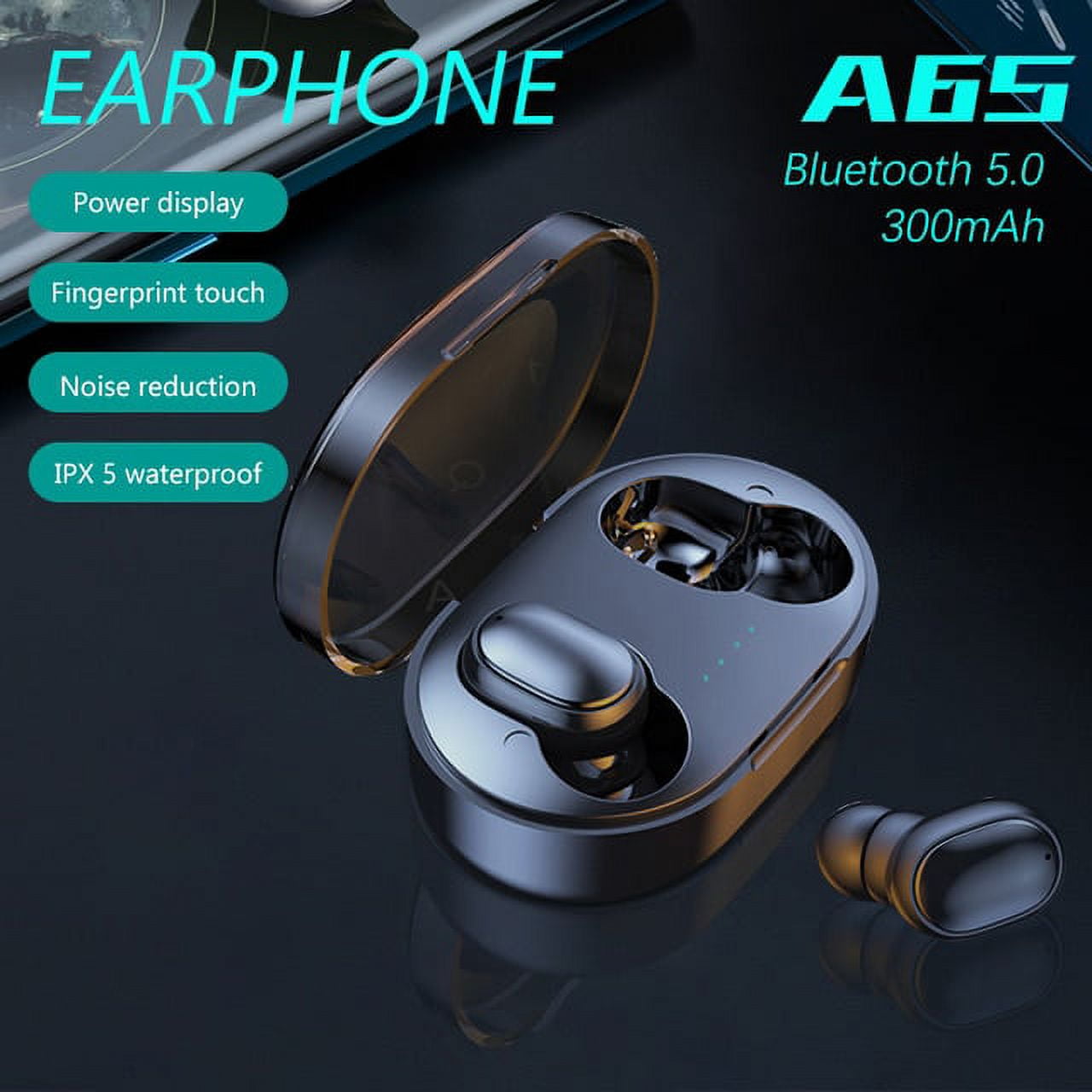 TWS Earphones Bluetooth Wireless Headphones Charging Box with Mic ...