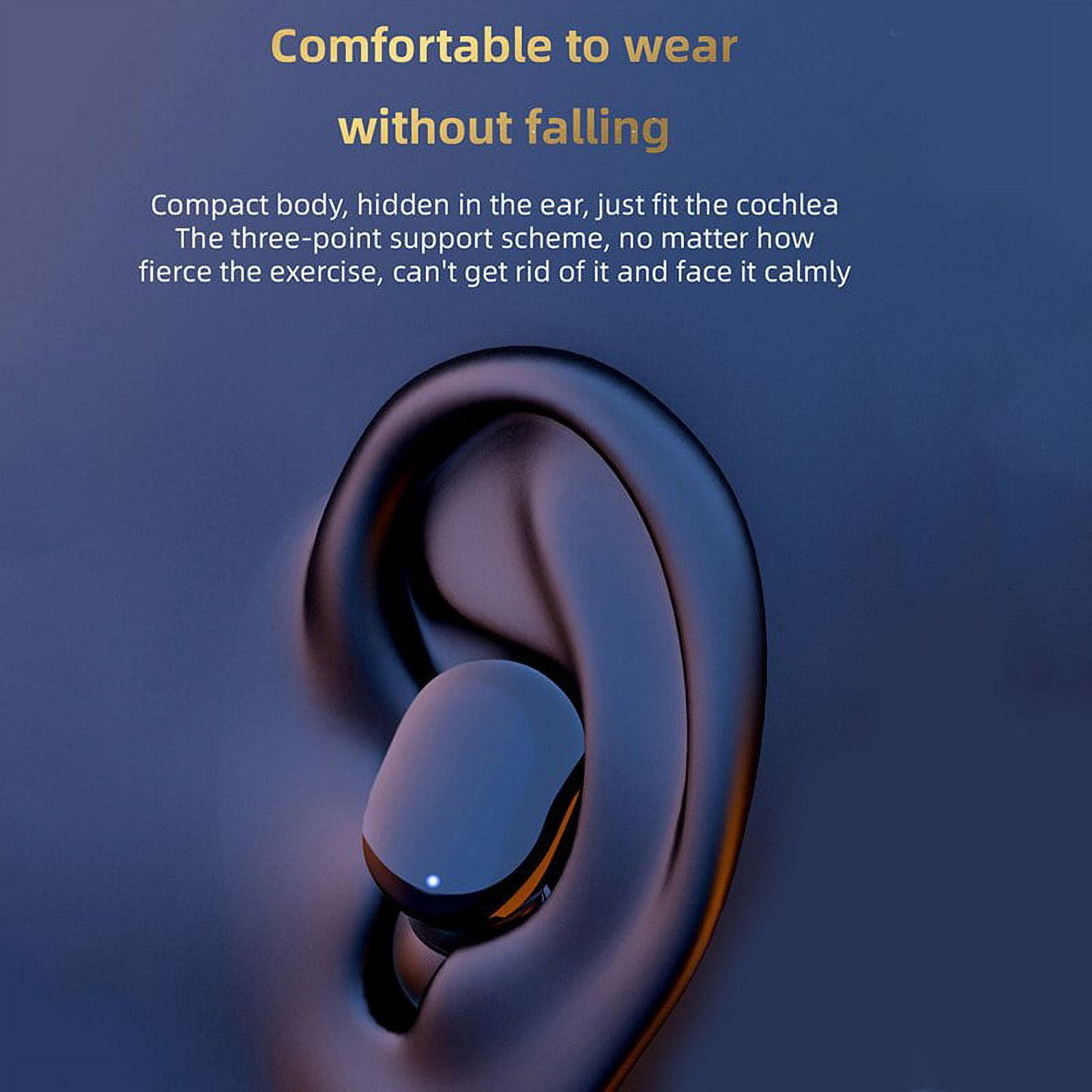 TWS G9S Wireless In-Ear Earbuds, Black - Walmart.com