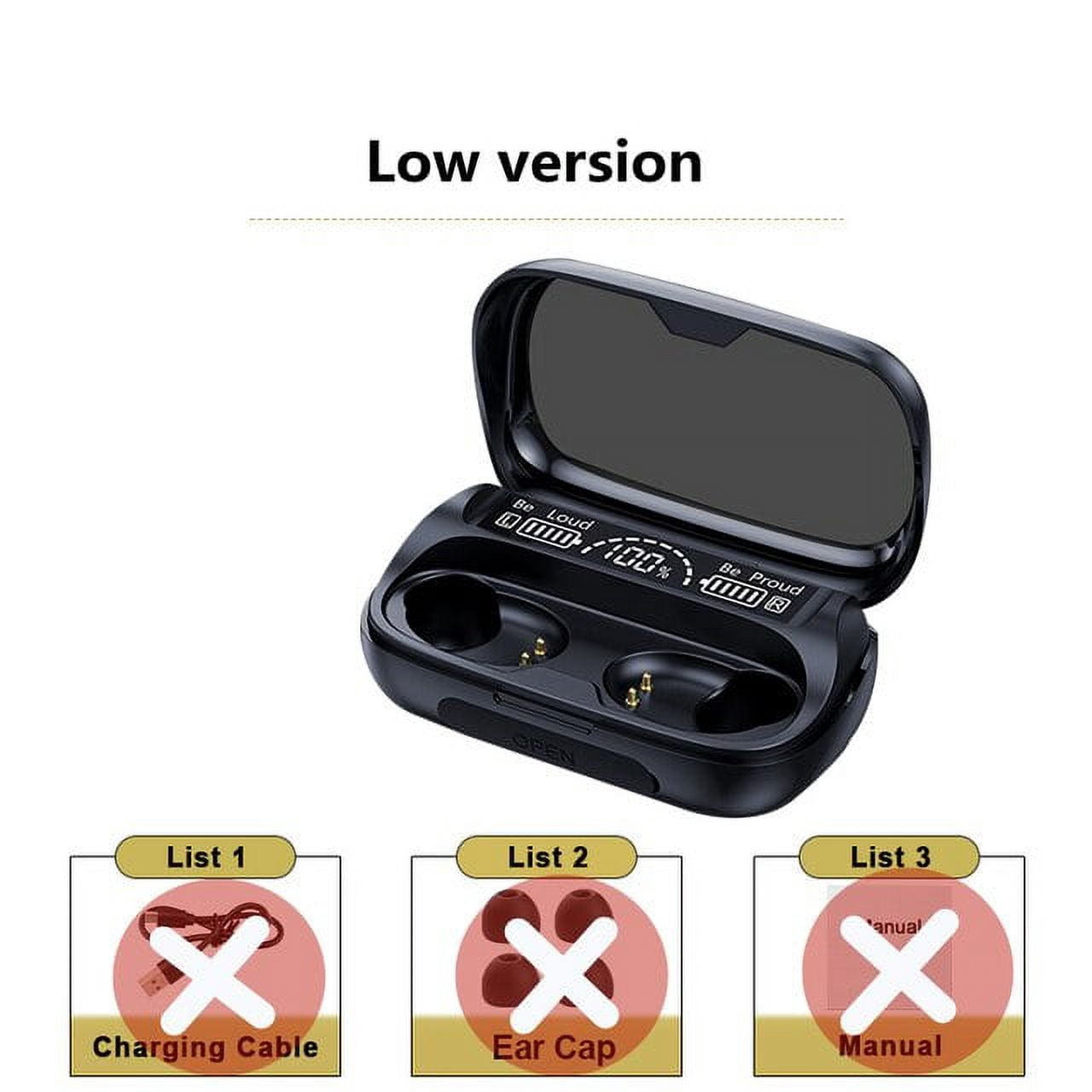 TWS Headphone Bluetooth 5.3 Wireless Touch Control Earbuds Stereo ...