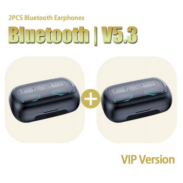 TWS Headphone Bluetooth 5.3 Wireless Touch Control Earbuds Stereo ...