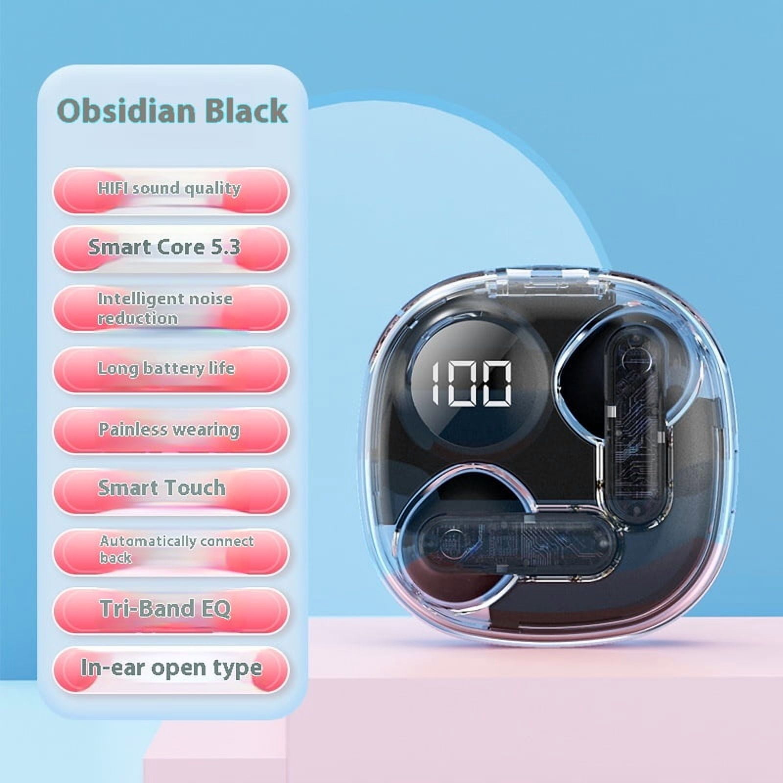 TWS Private Model Capsule HiFi Noise-reduction Bluetooth Headset ...