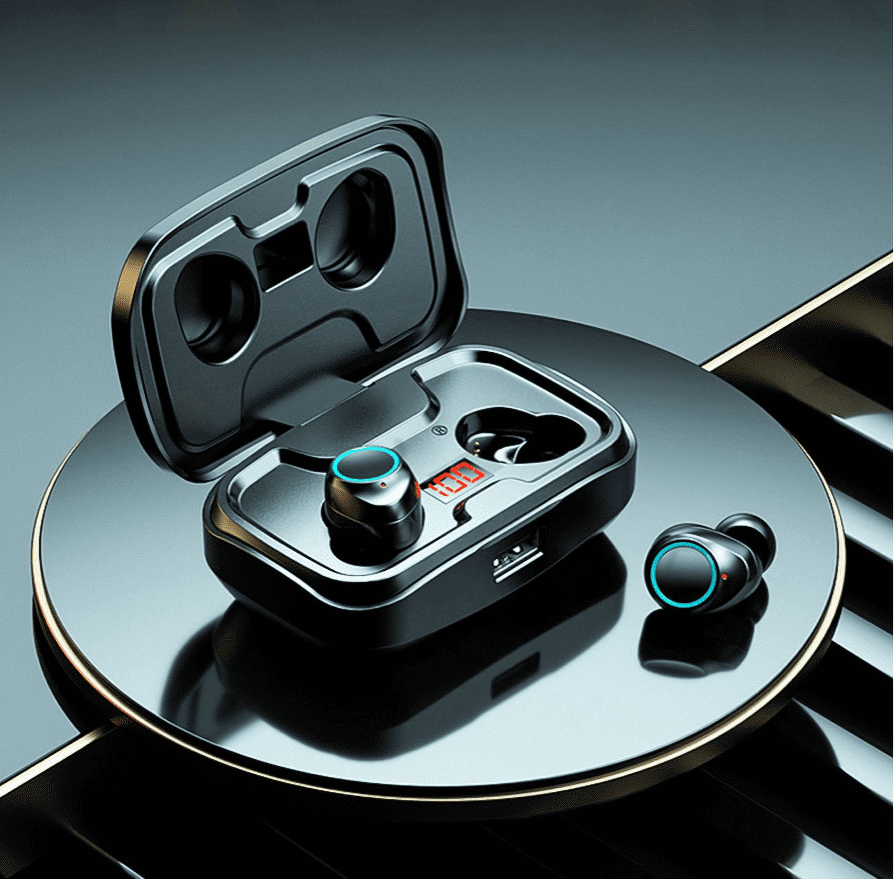 TWS X10 Wireless Bluetooth Headset HIFI Stereo Sports Waterproof Noise ...