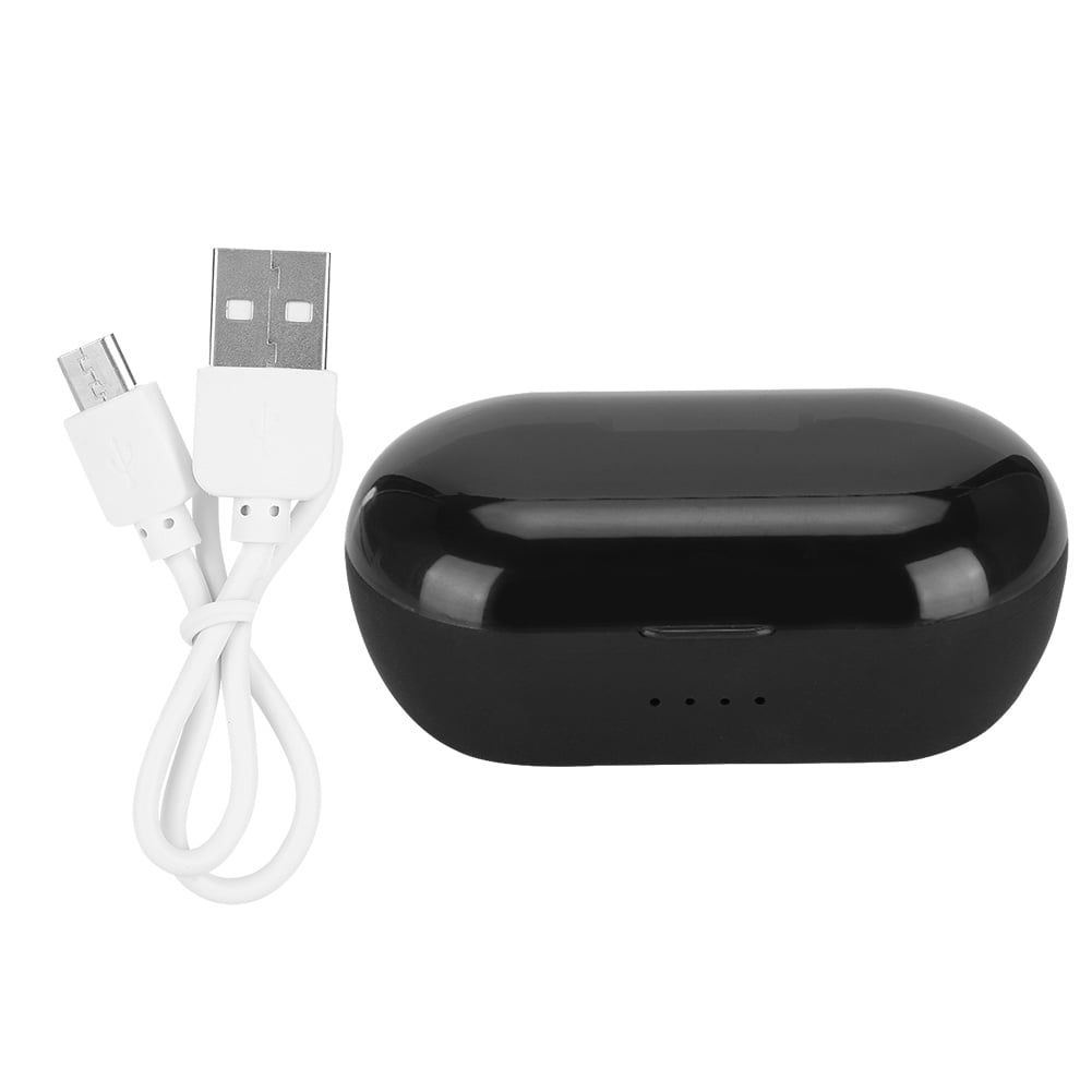 TWS5 HIFI Bluetooth 5.0 Stereo Wireless In-ear Earphone Earbuds Headphone Headset (Black ...