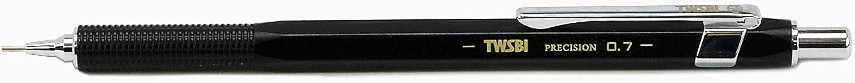 TWSBI Precision Mechanical Pencil Black 0.7mm Retractable Tip - Walmart.com