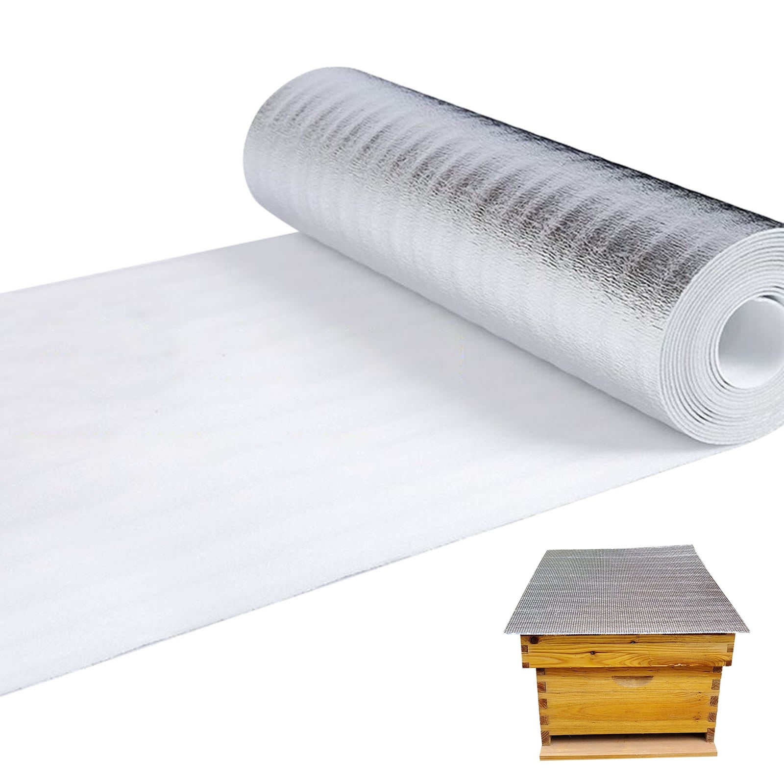 "TWSOUL Double Bubble Reflective Aluminum Foil Insulation: (20"" X 33Ft ...