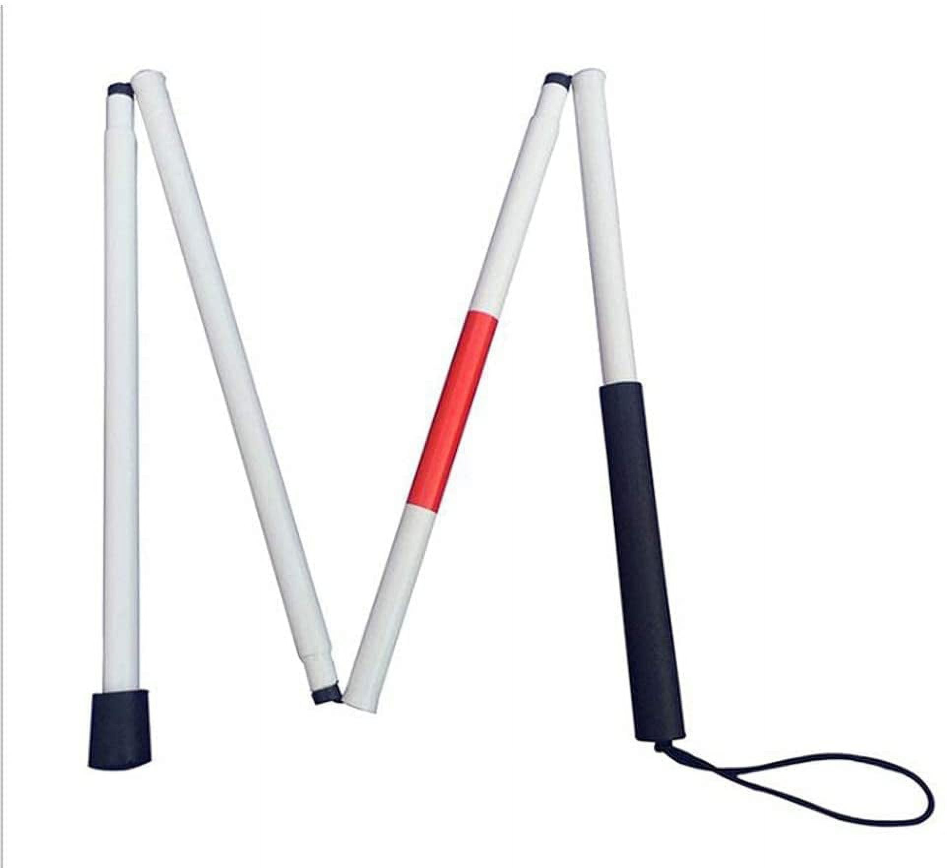 TWSOUL Walking Cane Folding Guide Cane Blind Cane,Aluminum Cane Cane ...