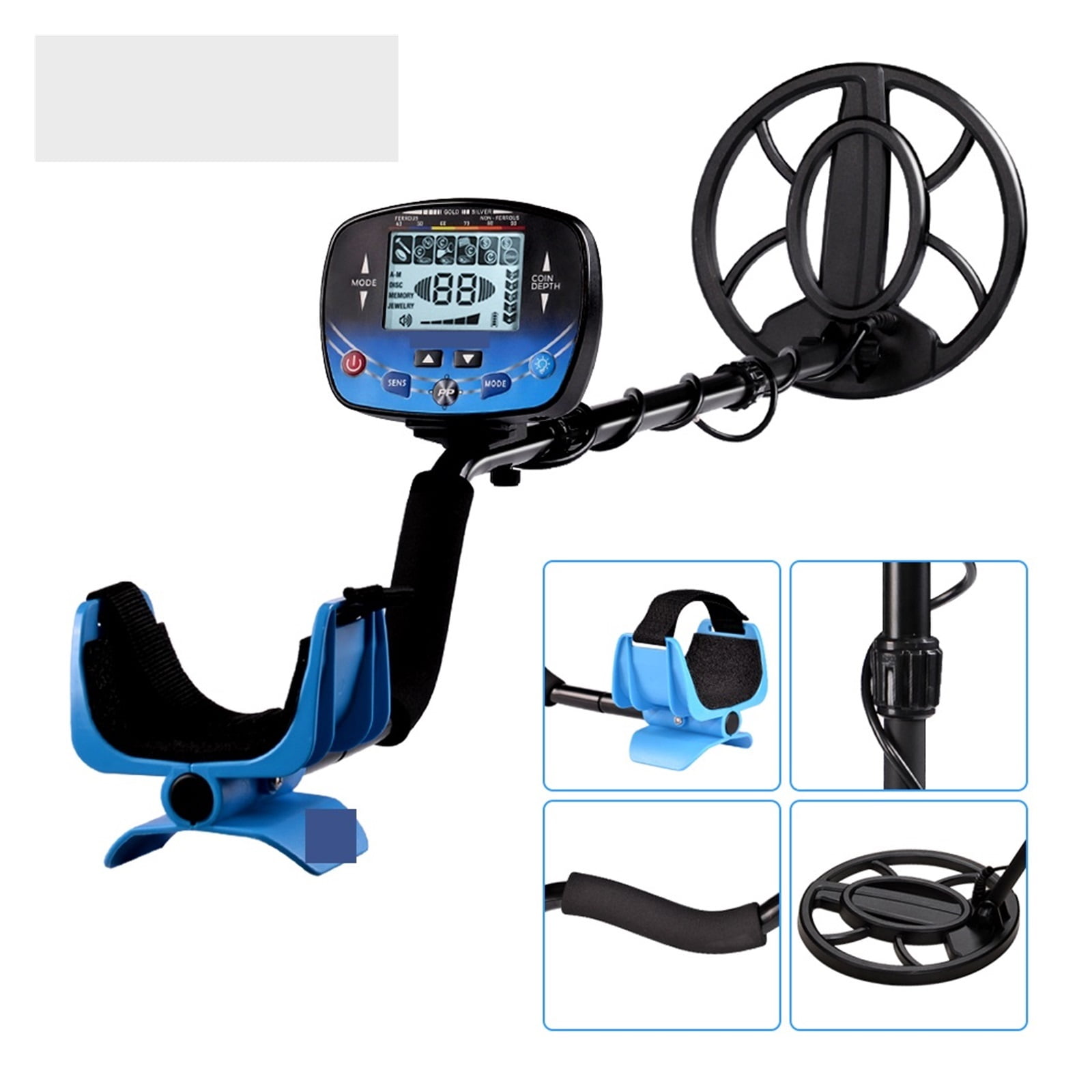 TX-910 Professional High Sensitivity Search Finder Gold Detector ...