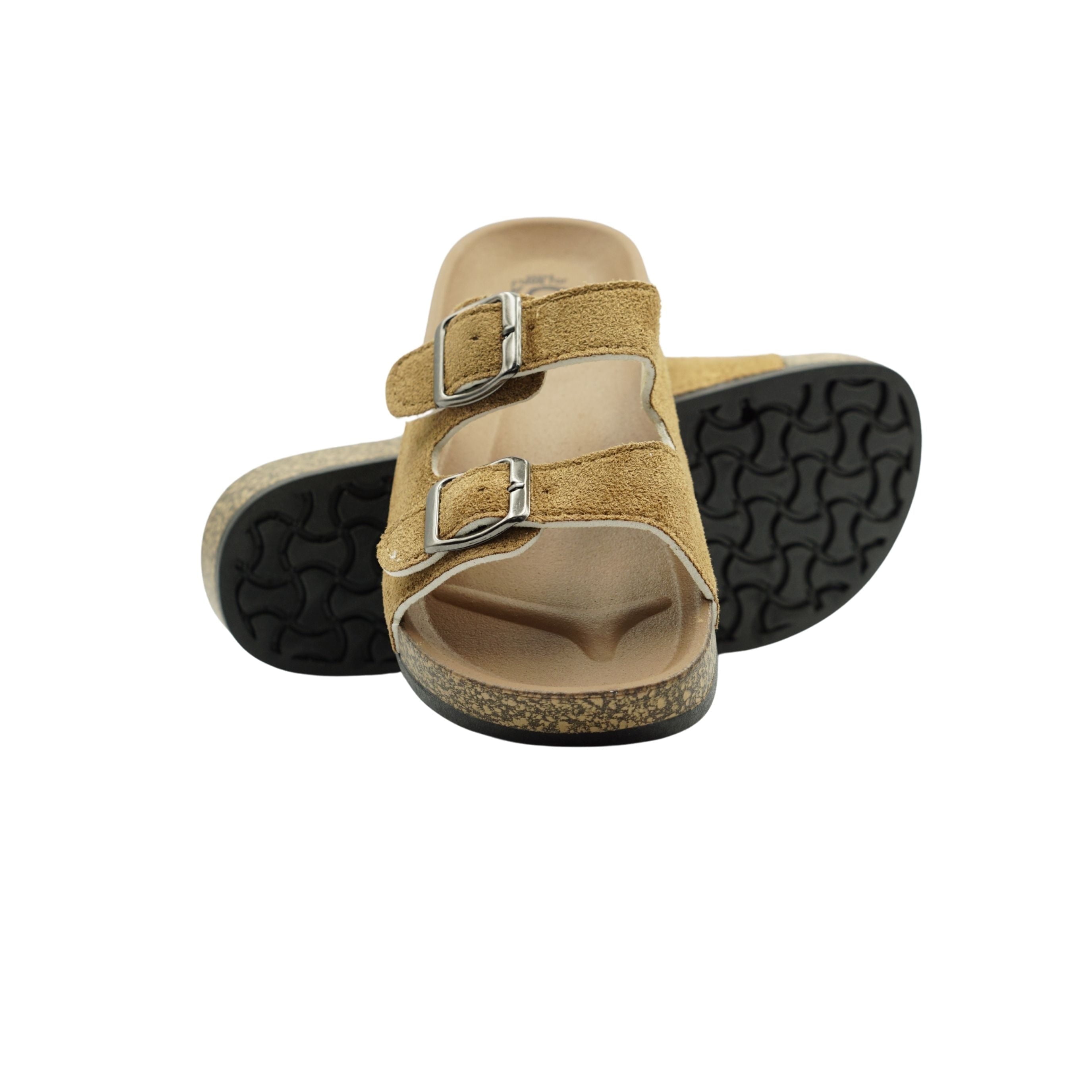 TX002 Women’s Footbed Sandals – Comfortable Slip-On Open Toe Slides ...