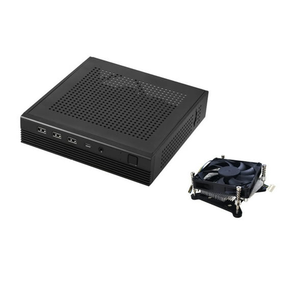 TX06 Mini ITX Computer Case Space Efficient with Advanced Thermal ...