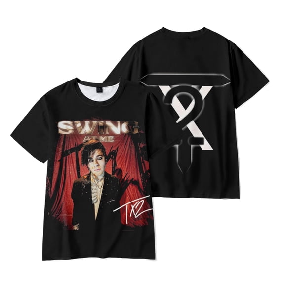 TX2 Merch Swing At Me Song Tee T-Shirt Unisex Fashion Short Sleeve ...