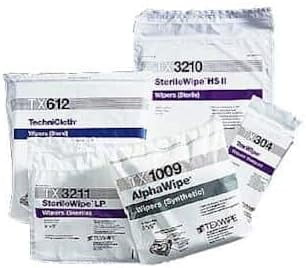 TX612 Technicloth Low-Particulate Wipes, 12" x 12", 150/Bag - Walmart.com