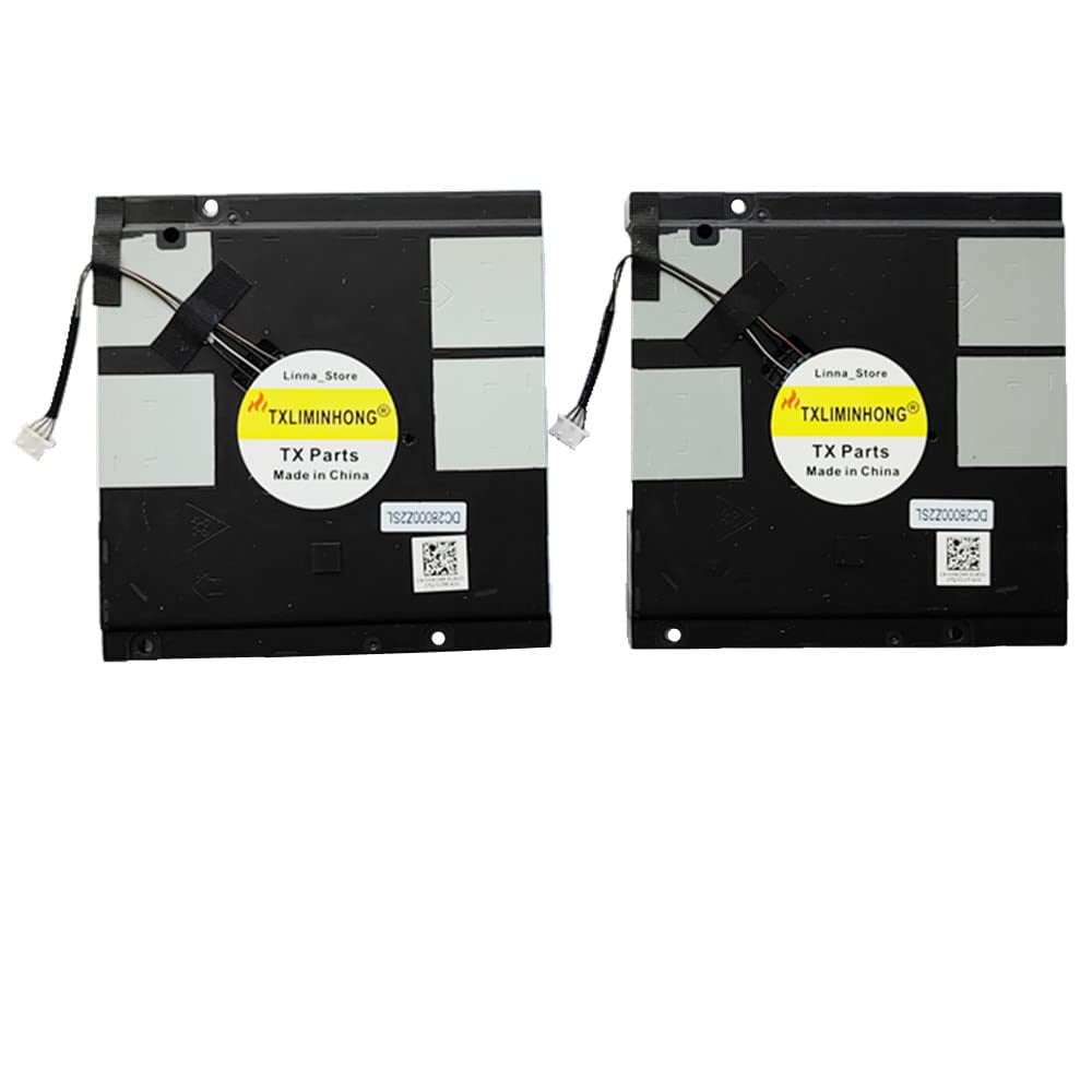 TXLIMINHONG New CPU and SSF20 GPU Cooling Fan for DELL Precision 7770 ...