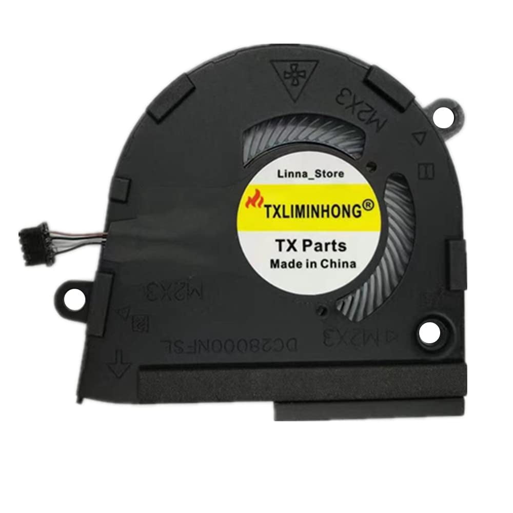 TXLIMINHONG New Compatible CPU RRF12 Cooling Fan for Dell Latitude 7400 DC28000NFSL 0HCYN0 HCYN0 ...