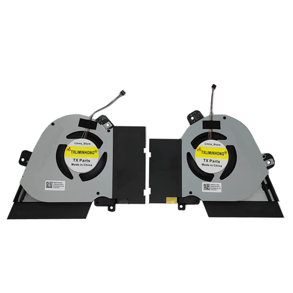 TXLIMINHONG New Compatible CPU SSF20 and GPU Cooling Fan for ASUS ROG ...