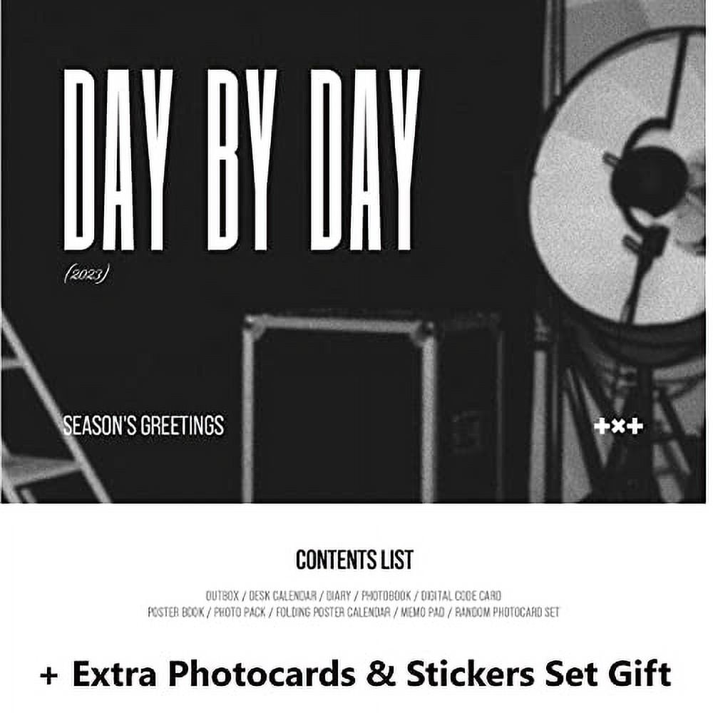 TXT 2023 Season's Greetings + Extra Photocards and stickers Set Gift ...
