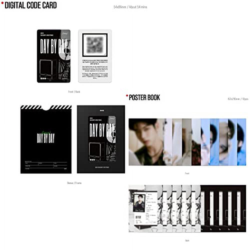 TXT 2023 Season's Greetings + Extra Photocards and stickers Set Gift ...