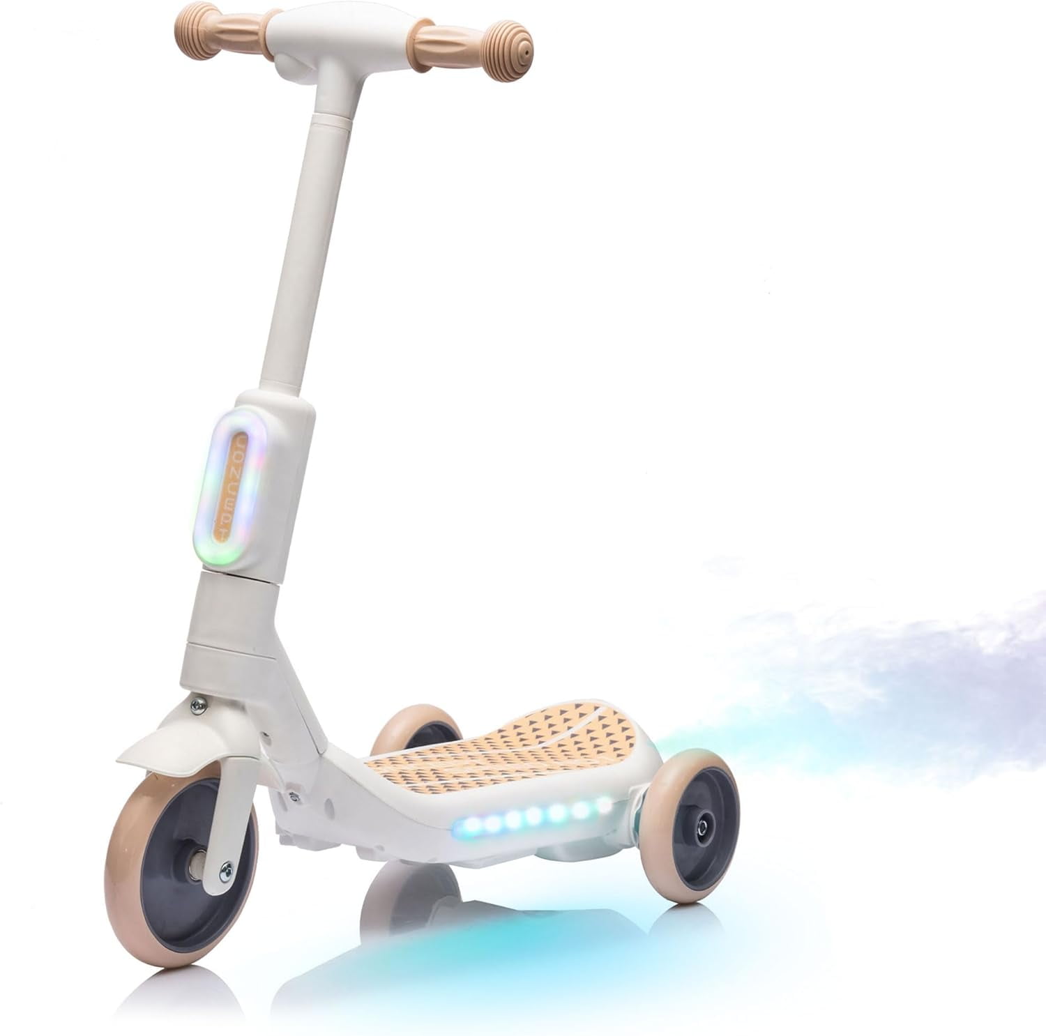 TXT-MATRIX 3-Wheel Kids Electric Scooter with LED Lights, 2-in-1 ...