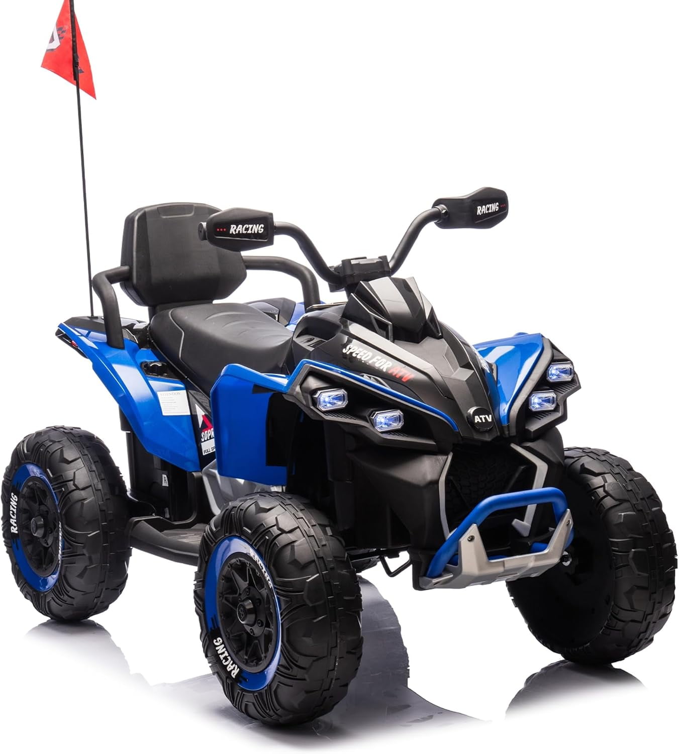 TXT-Matrix 24V Kids XXXL ATV with Parent Remote, Adjustable Speed 2 ...