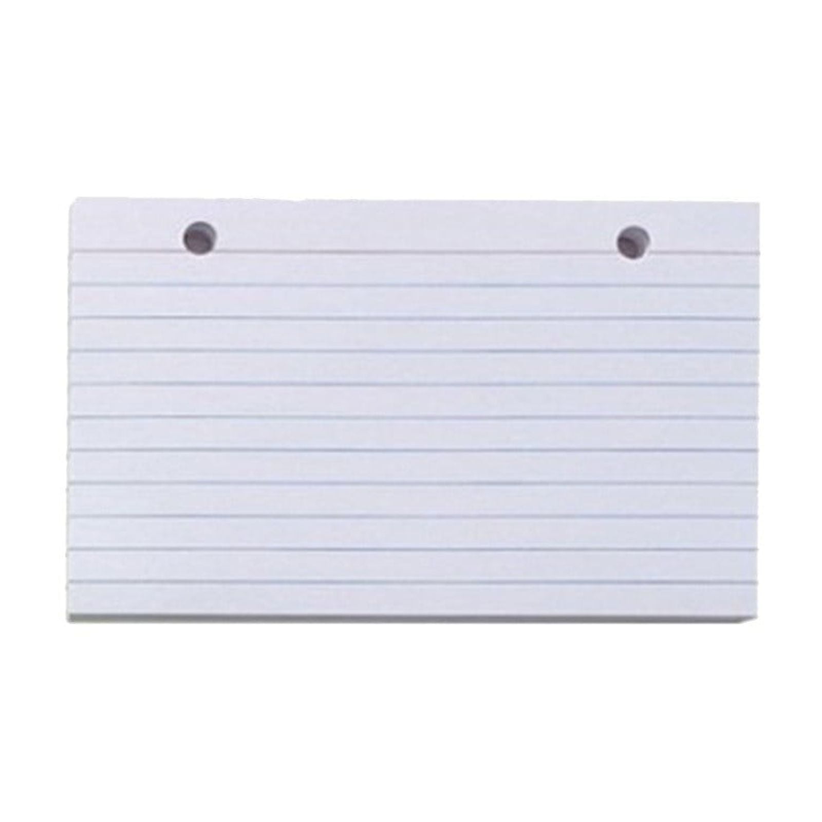 TXYRDXK Index Card Binder Refills, Lined Index Cards, White, 2 Hole ...