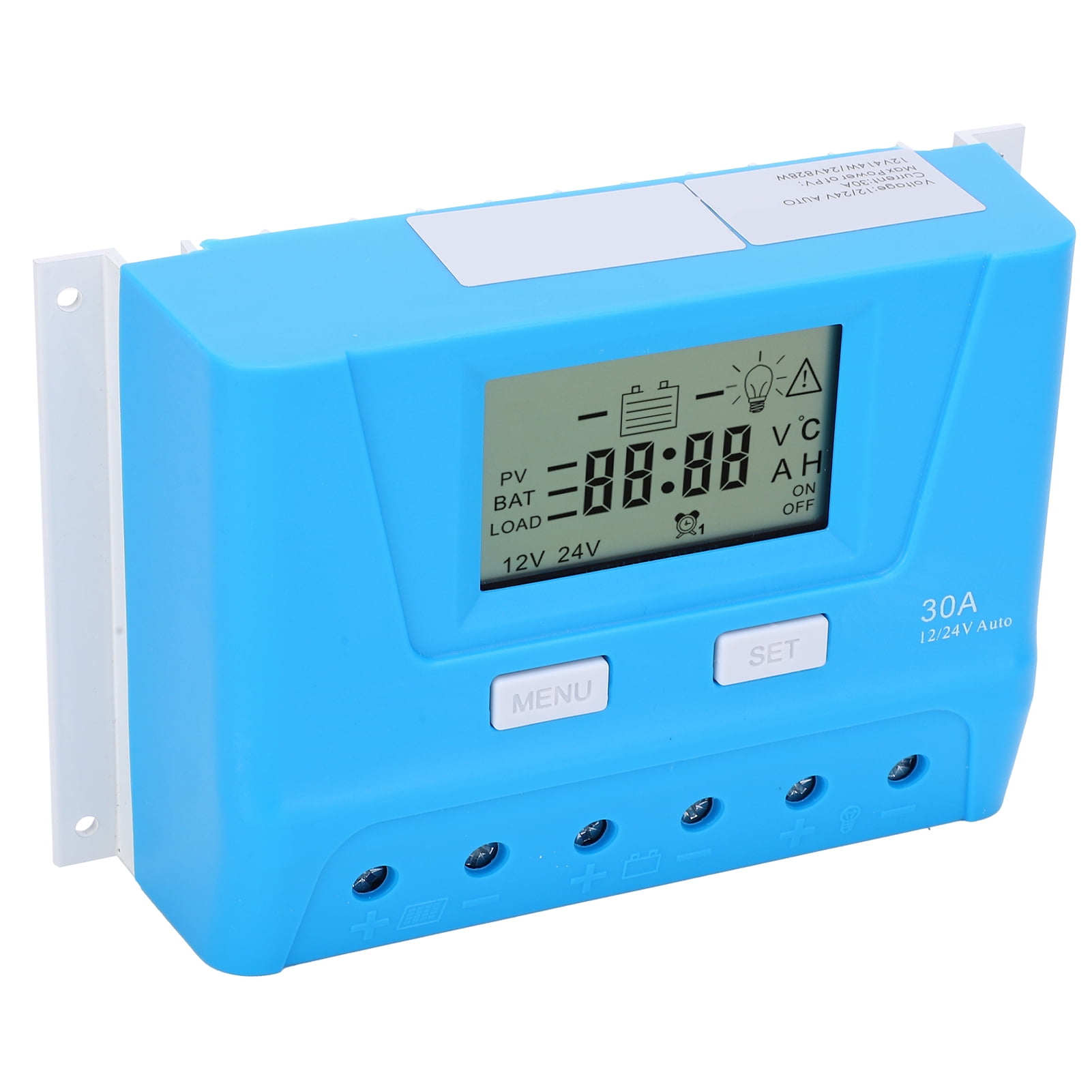 TY-2430 30A PWM Solar Panel Charge Controller Regulator 12/24V ...