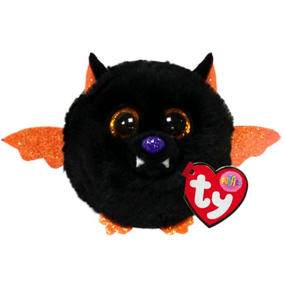 TY Halloween Puffs Stuffed Plush - Beanie Babies Echo the Bat 4 ...