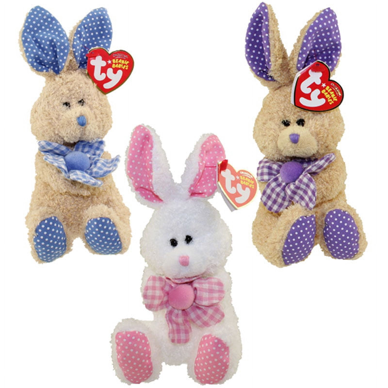TY Beanie Babies - HALLMARK EXCLUSIVE BUNNIES (Set of 3 - Petunia ...