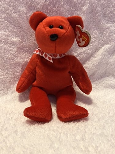 TY Beanie Baby - AMORA the Valentine's Day Teddy Bear (8 inch ...