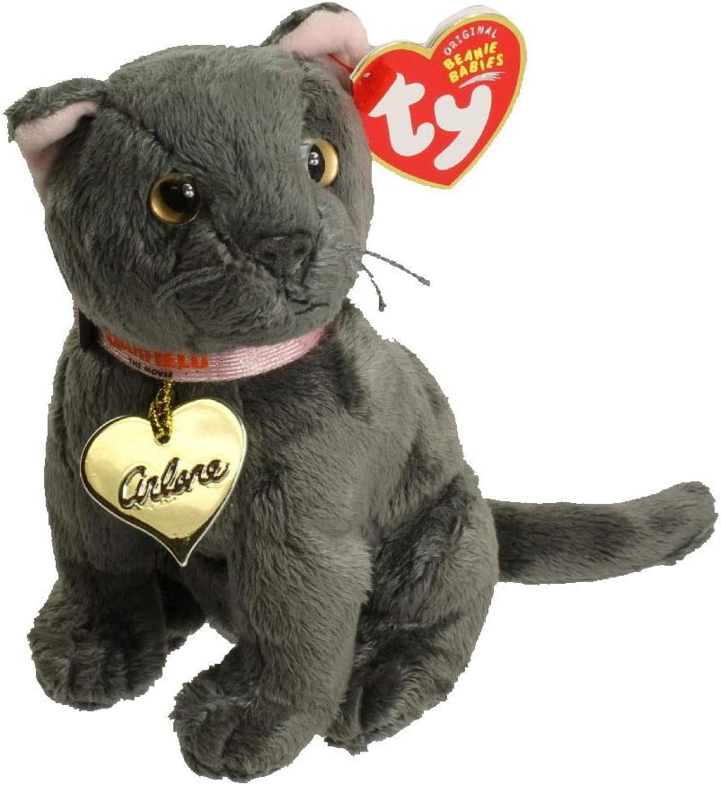 TY Beanie Baby - ARLENE the Cat ( Garfield Movie Beanie ) (6.5" Plush ...