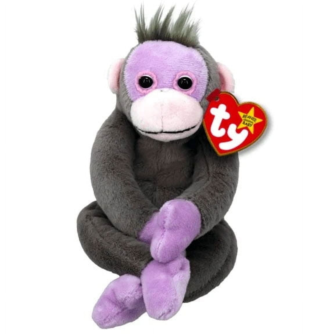 Ty Beanie Baby BANANAS II the Orangutan 8 inch Plush Toy Collectible ...