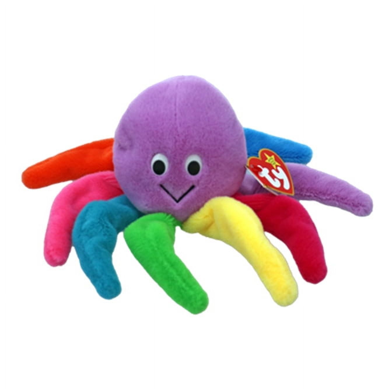 TY Beanie Baby - BLINKY the Octopus (8 inch) - Walmart.com