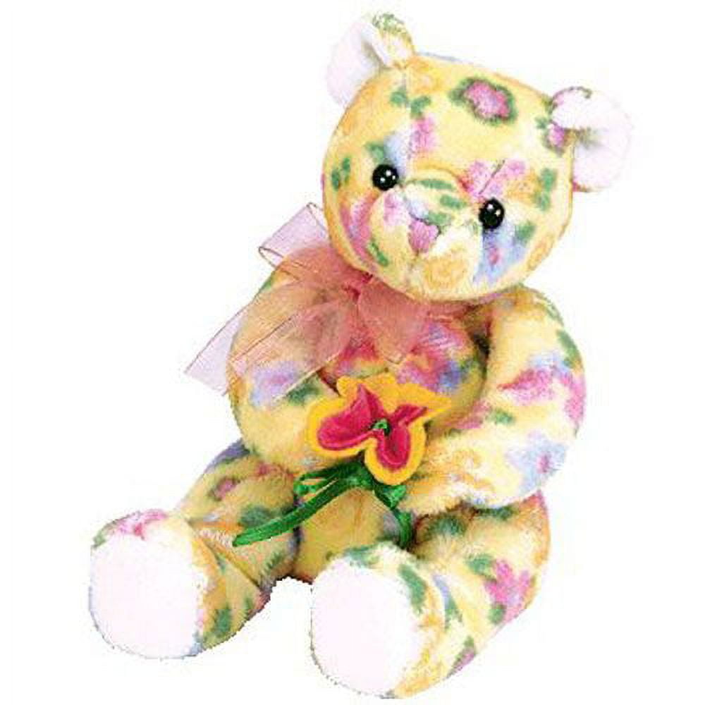 TY Beanie Baby - BLOOM the Bear 7" ( NO TY HANG TAG) Plush - Walmart.com