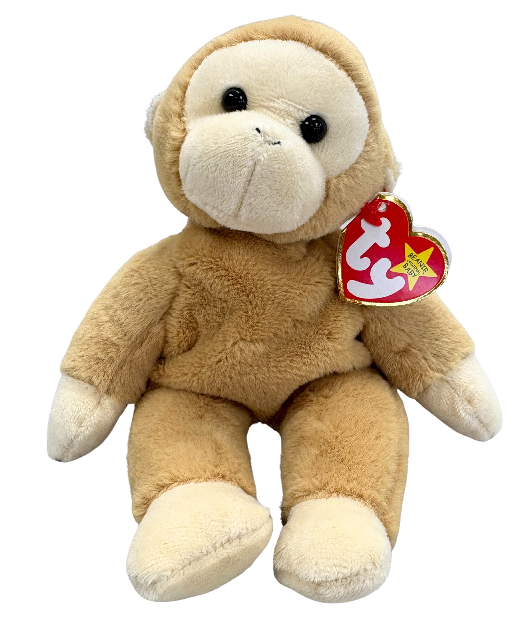 TY Stuffed Animal Beanie Baby - BONGO II Monkey, 8 inch (2023 Release ...