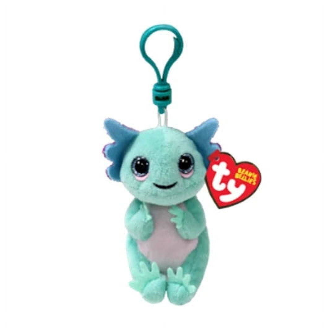 Ty Beanie Bellies (Key Clip) - Alex the Axolotl - Stuffed Animal ...